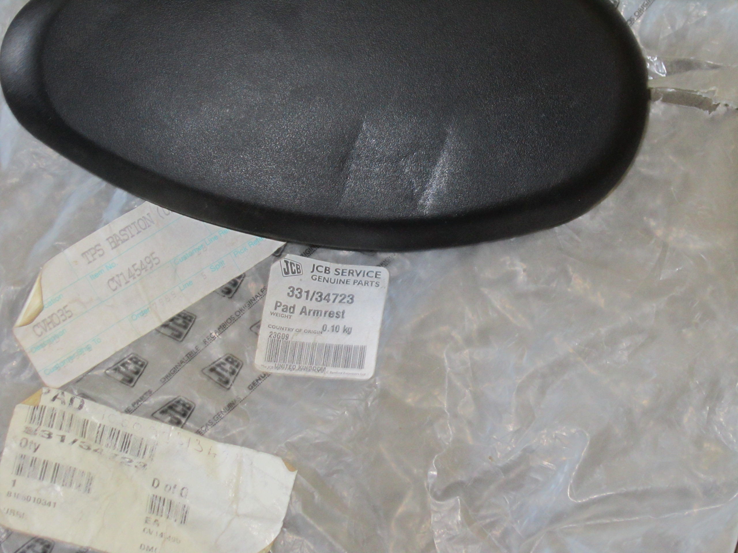 331/4723 JCB Armrest pad – khaki.co.uk